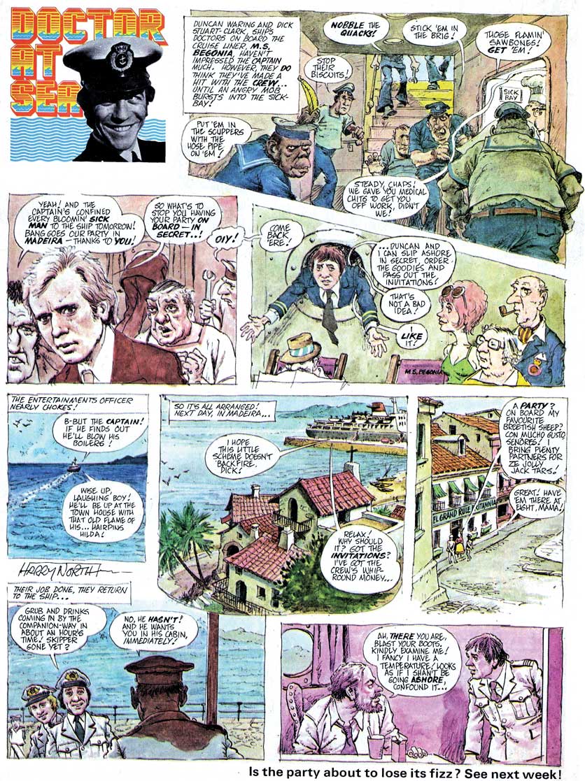 British Comic Art: Doctor at Sea