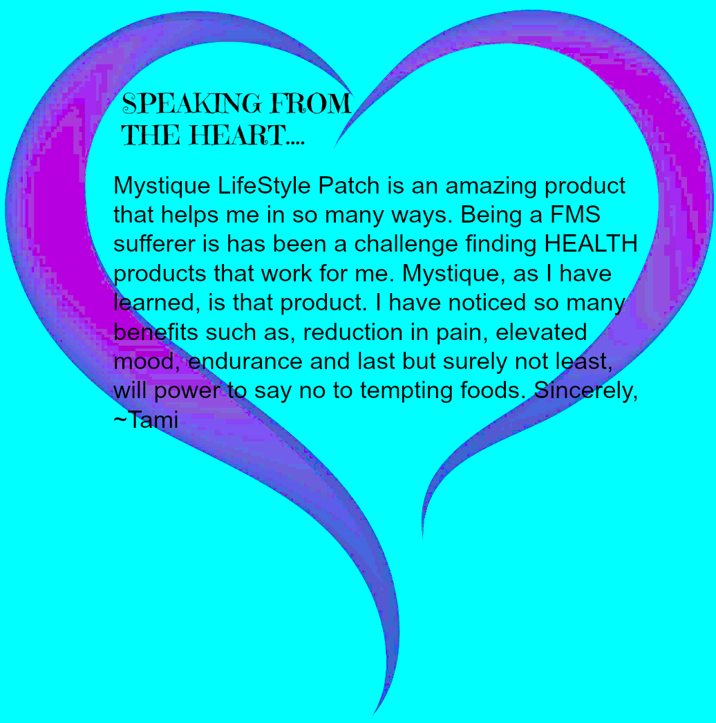 Tami Chandler powered by Life: Mystique LifeStyle Patch