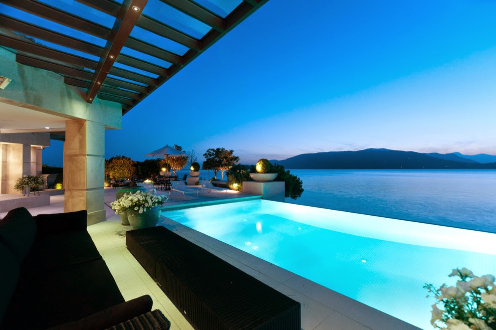 Home Design Ideas: 20+ Great Inspiration Infinity Pool Home Design For ...