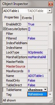 Delphi 7 - Database (Microsoft Access)
