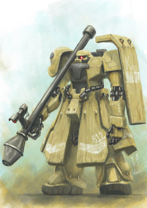 LUNA - II: ZAKU DESERT CONCEPT