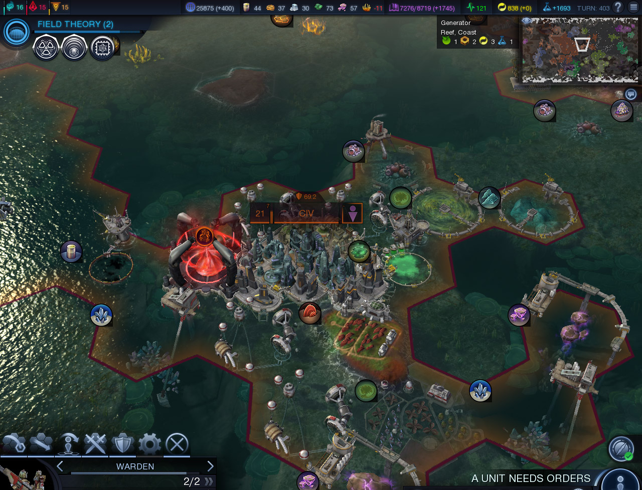 The Best Games Ever: Civilization: Beyond Earth | Water City Screenshot