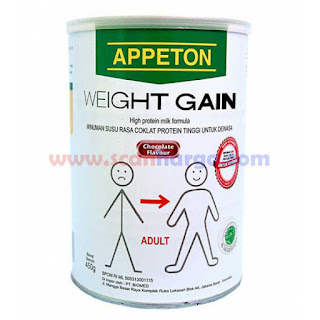 Harga Susu Appeton Weight Gain April 2020 - scanharga