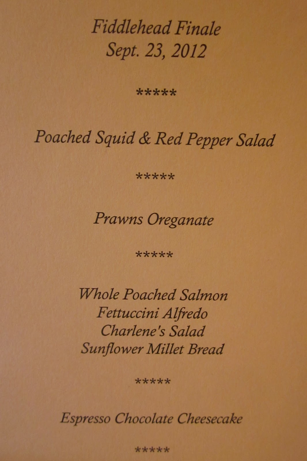 Fiddling thru Fiddlehead: Fiddlehead Finale