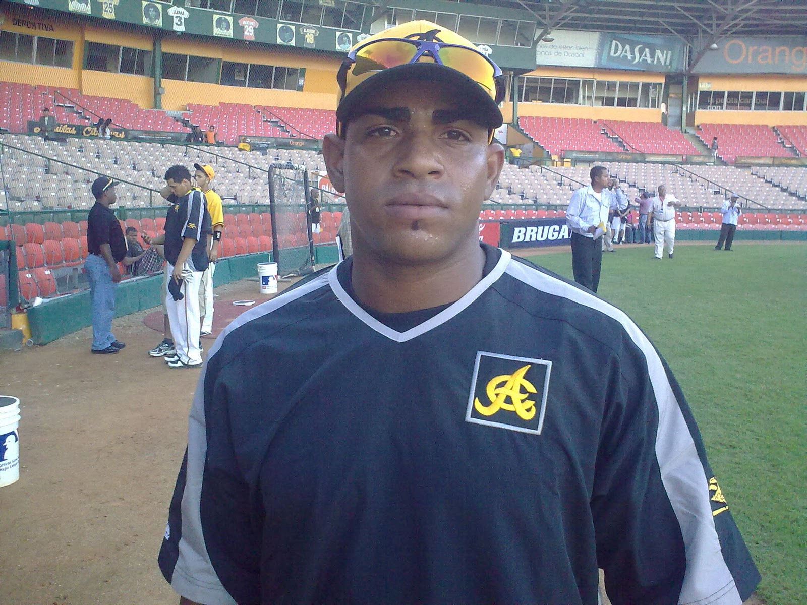 LO QUE PASO HOY: CESPEDES CORRIO EN EL ESTADIO DE MIAMI