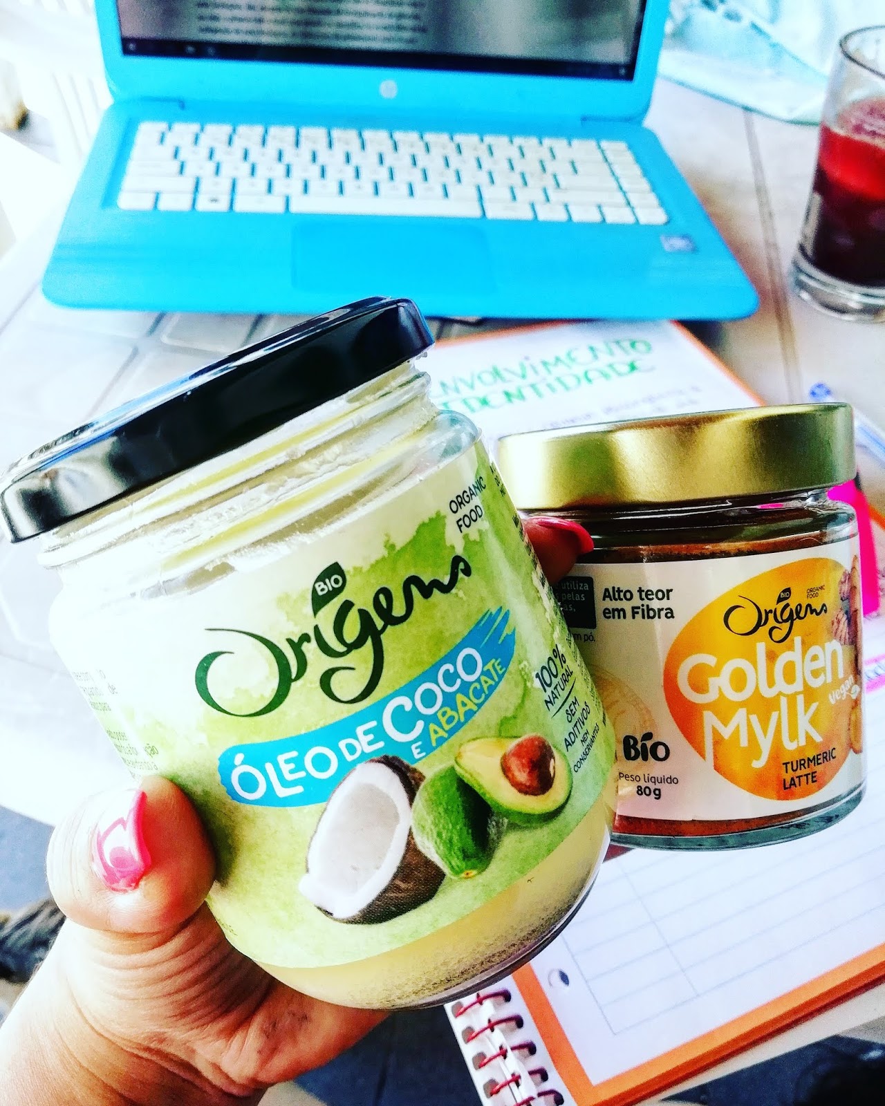 Produtos Origens Bio - Óleo de Côco e Abacate + Golden Milk - Love to ...