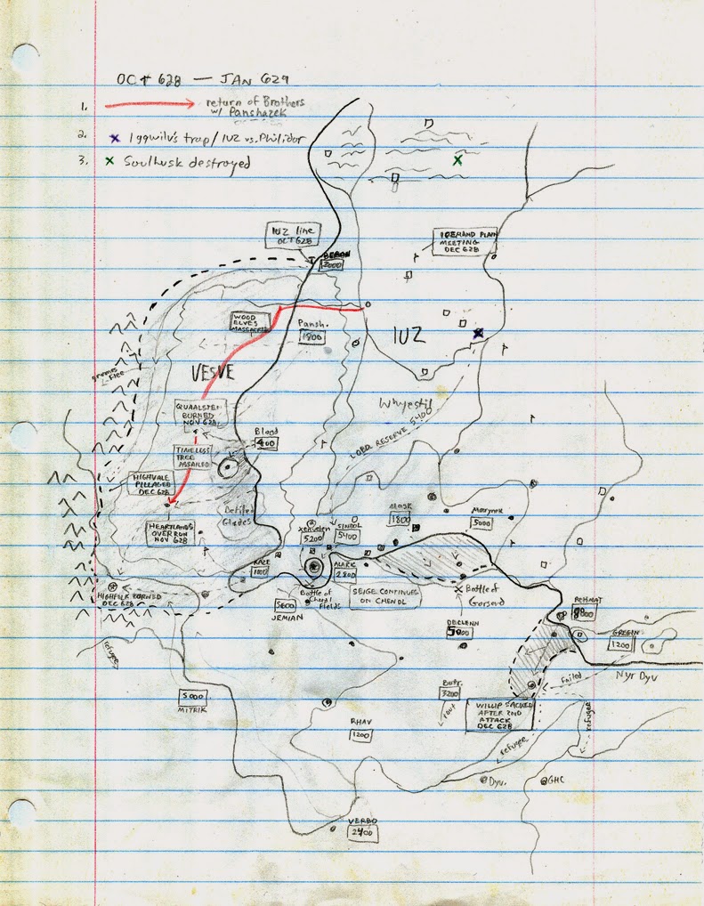 Greyhawkery: Chronicling Campaigns With Timeline Maps