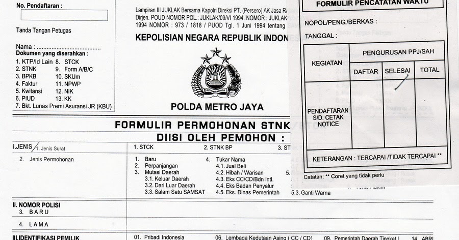 Contoh Format Surat Kuasa Perpanjangan Stnk - Delinewstv