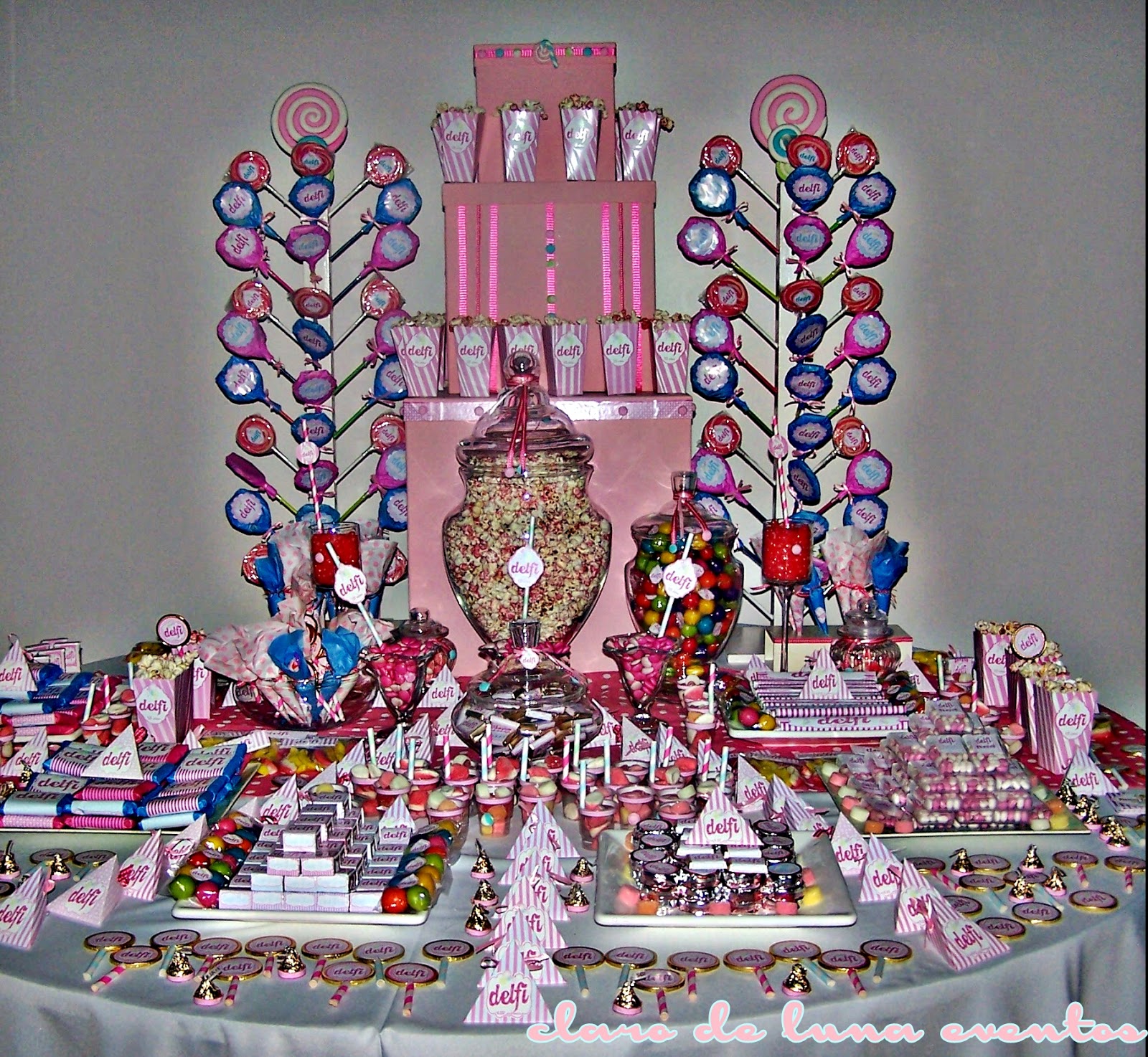 Paula Luna: 15 años para Delfina estilo Candy Bar