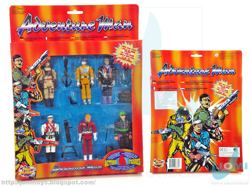JoMi toys: Adventure Man Action Figures 6-Pack #1