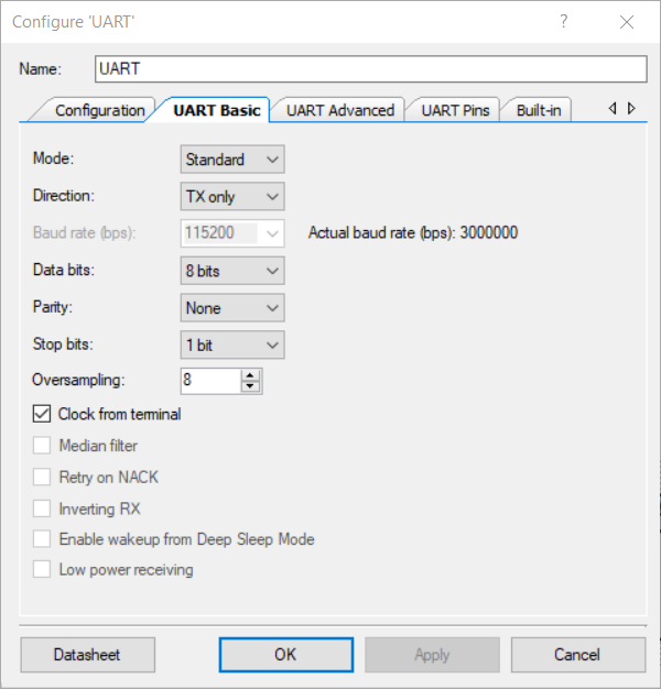 Electronics Blog: Win 10 Serial Terminal software max baud rate