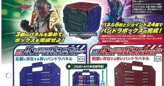 Kamen Rider Build - Seito & Hokuto Pandora Box Panels Revealed Plus ...