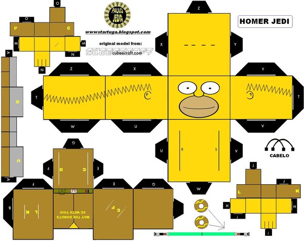 Cubeecraft!!! De todo!!!: Los Simpson