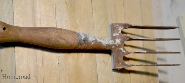 Vintage Garden Tool Hooks