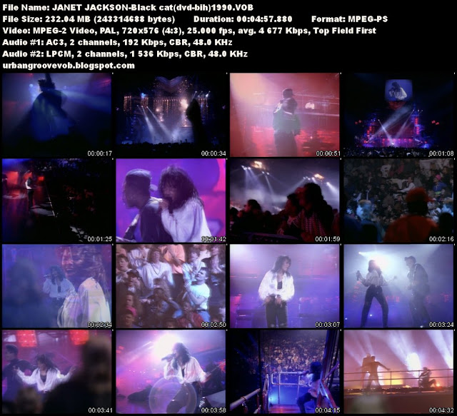 Urban Groove Vob Collection: Janet Jackson - Black Cat (1990)