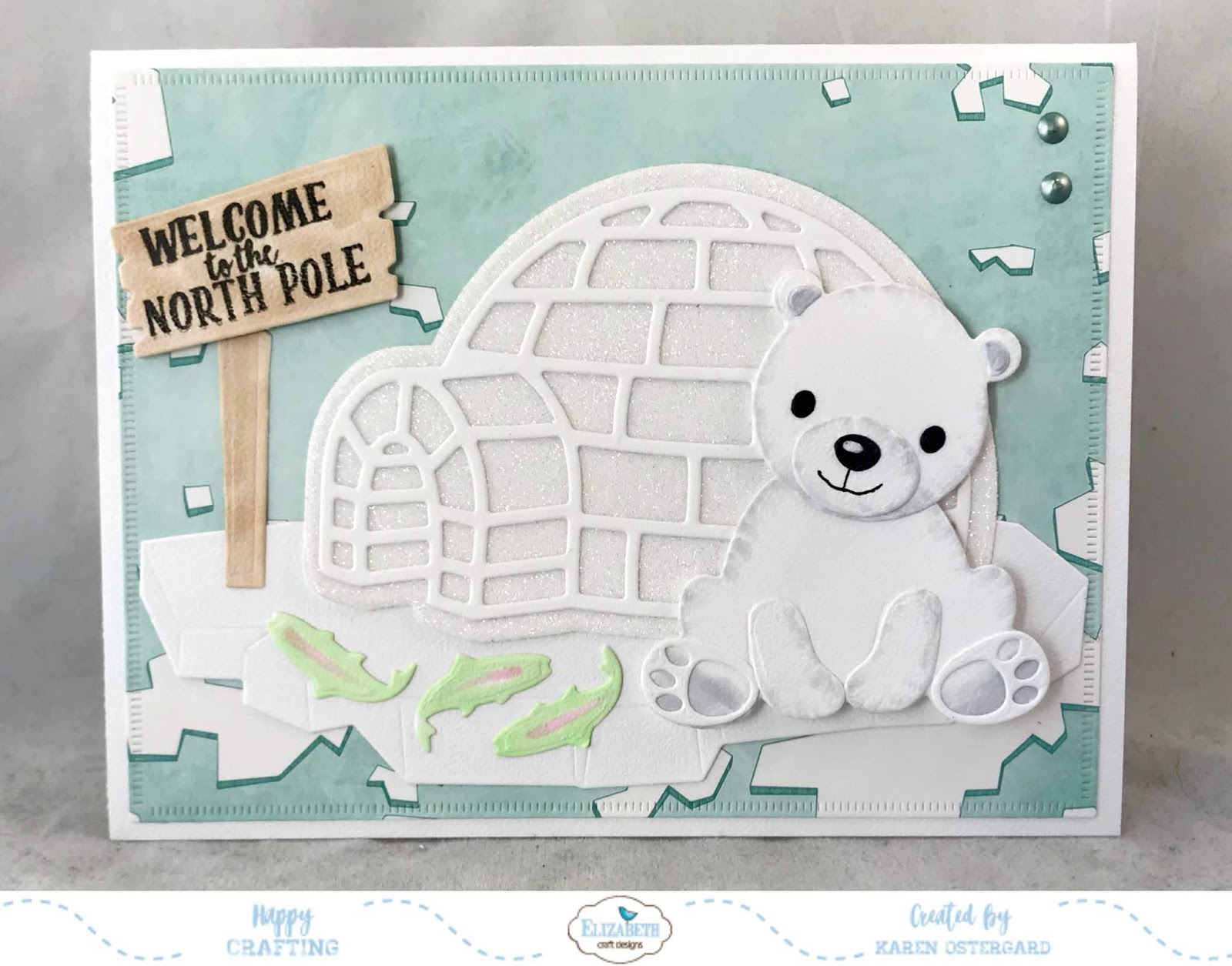 Craftily Yours: Sparkly Igloo