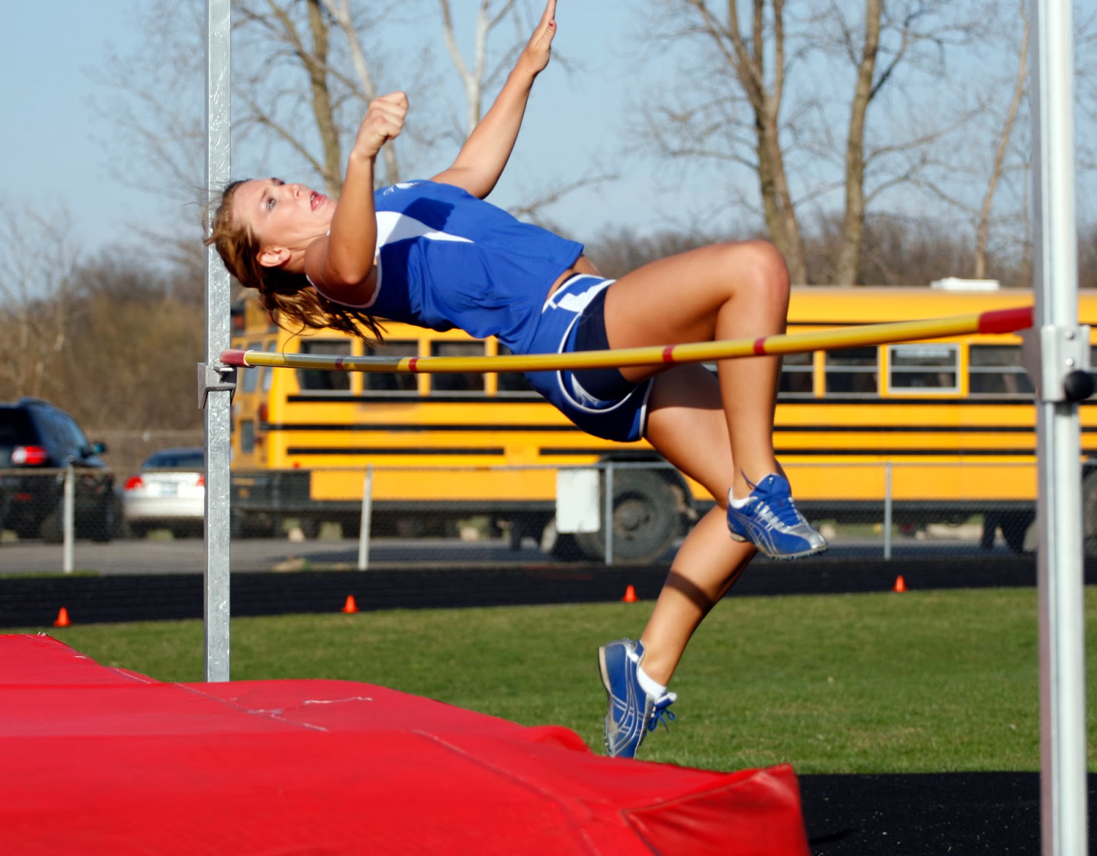 Mark Kodiak Ukena: IHSA Varsity Girls Track Meet at Antioch High School.