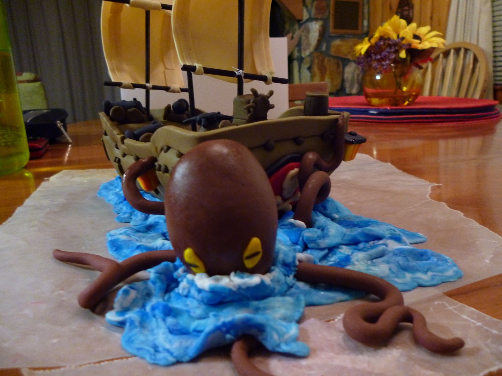 Noelle likes Good Food: Treasure Map Cake