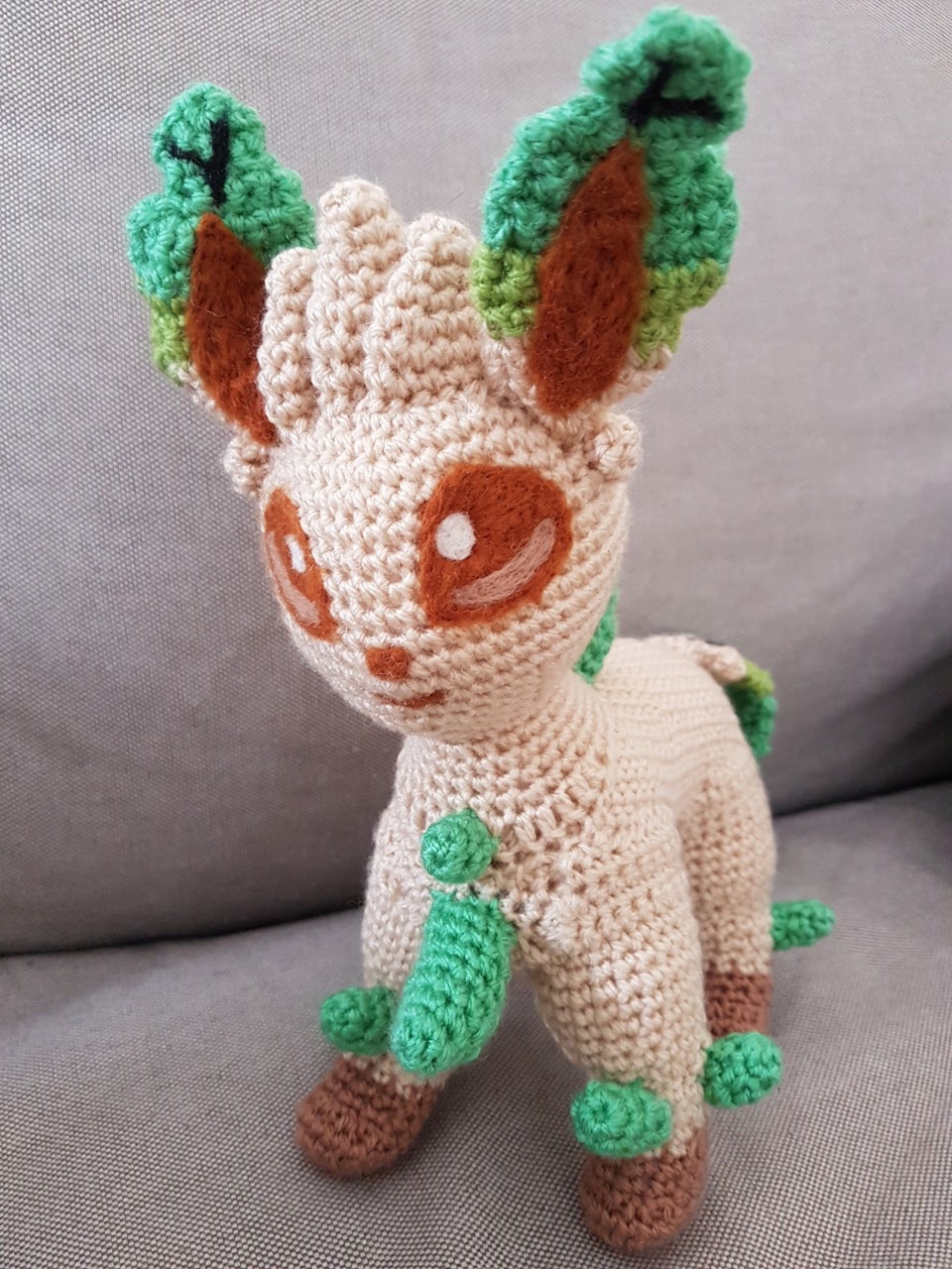 Leafeon Plush Pattern
