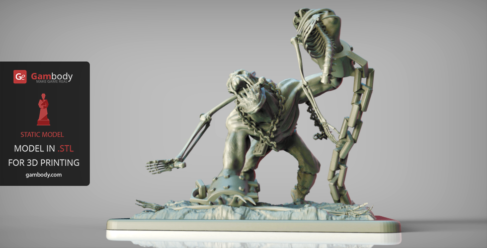 Dota 2 - Lifestealer N'AIX 3D Print Model | Static Figure | 3D Printing ...