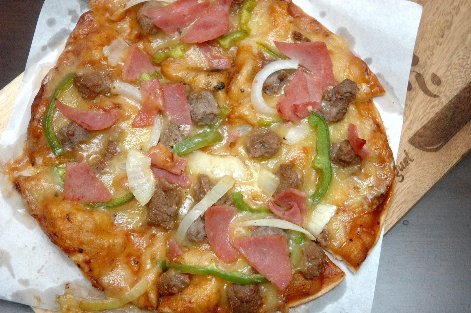 DUDE FOR FOOD: Let's. One Word For Fun, Family, and Pizza at Shakey's.