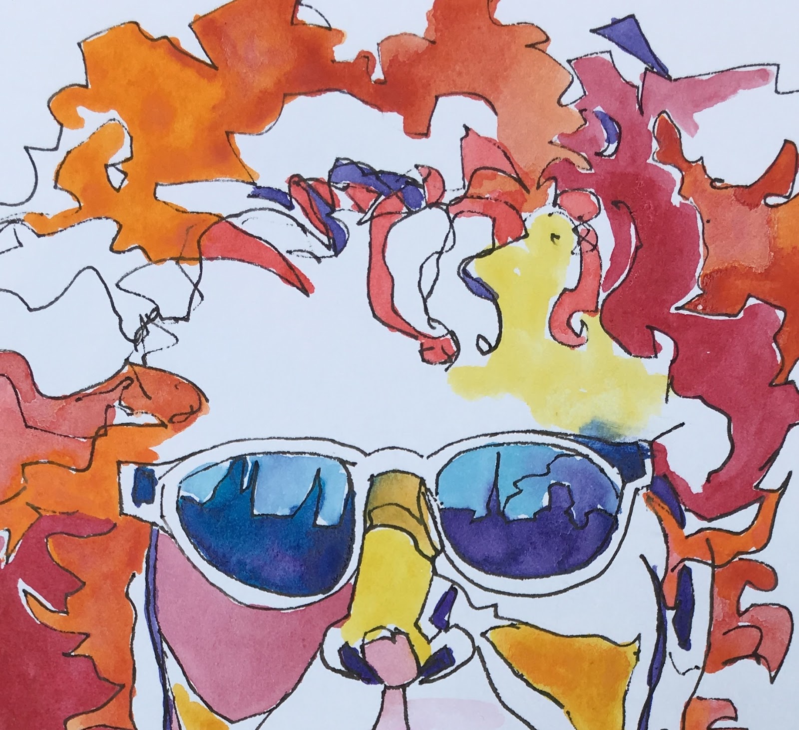 Patricia MacDonald: My Painting Life: left handed drawing and painting