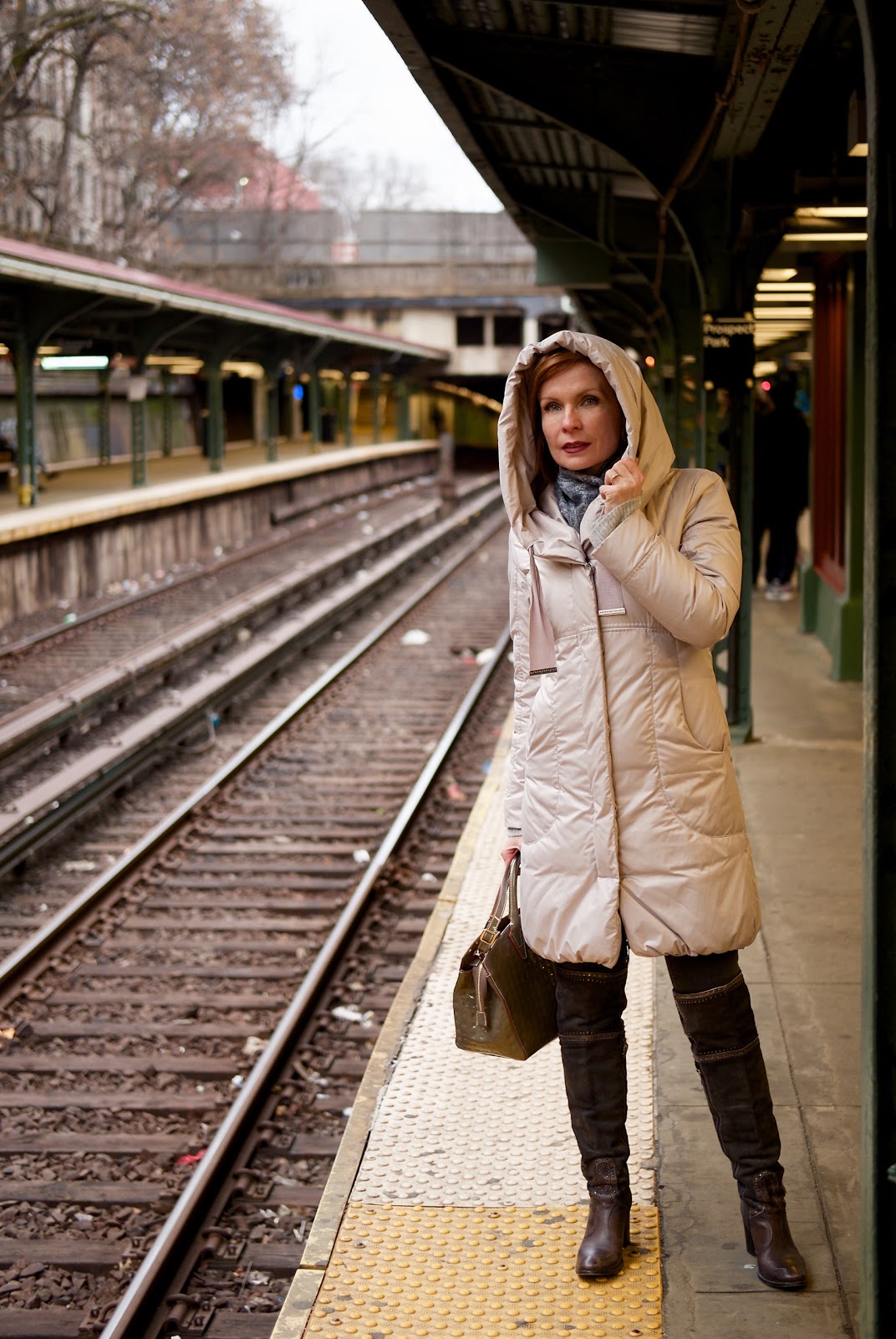 Outfit for the windy weather