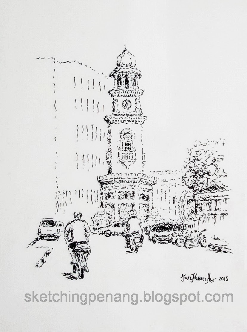 Sketching Penang