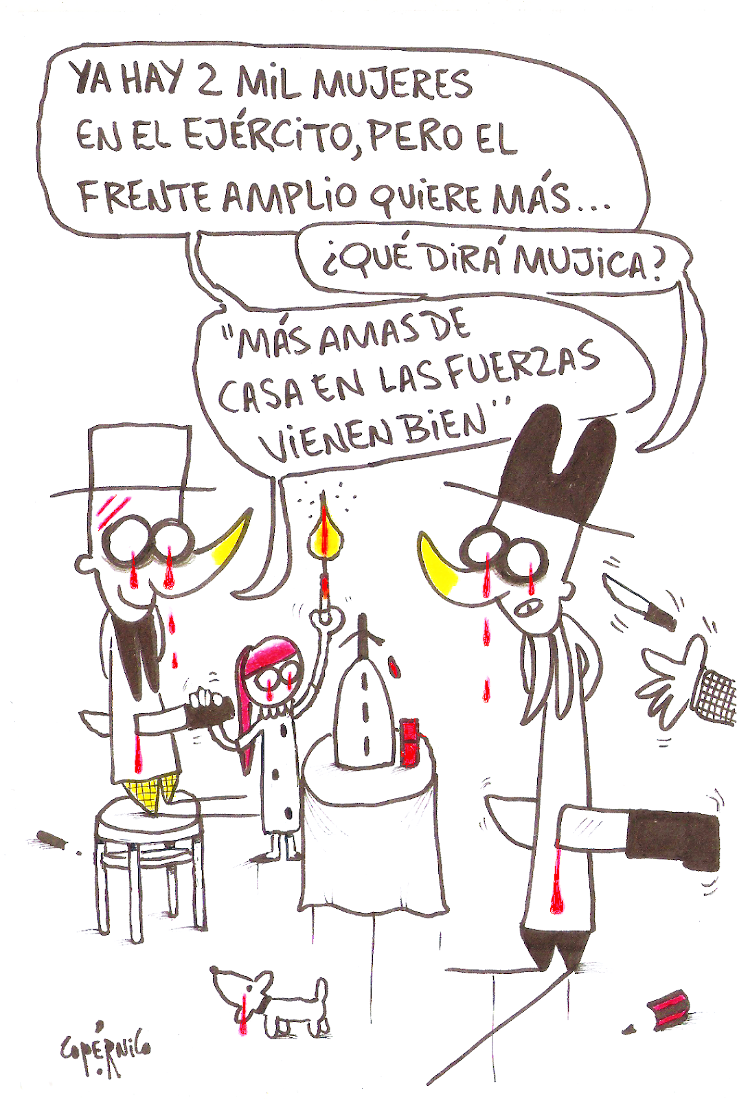 HUMOR COPERNICO BLOG: HUMOR URUGUAYO: "MUJERES EN EL EJÉRCITO" (Por ...