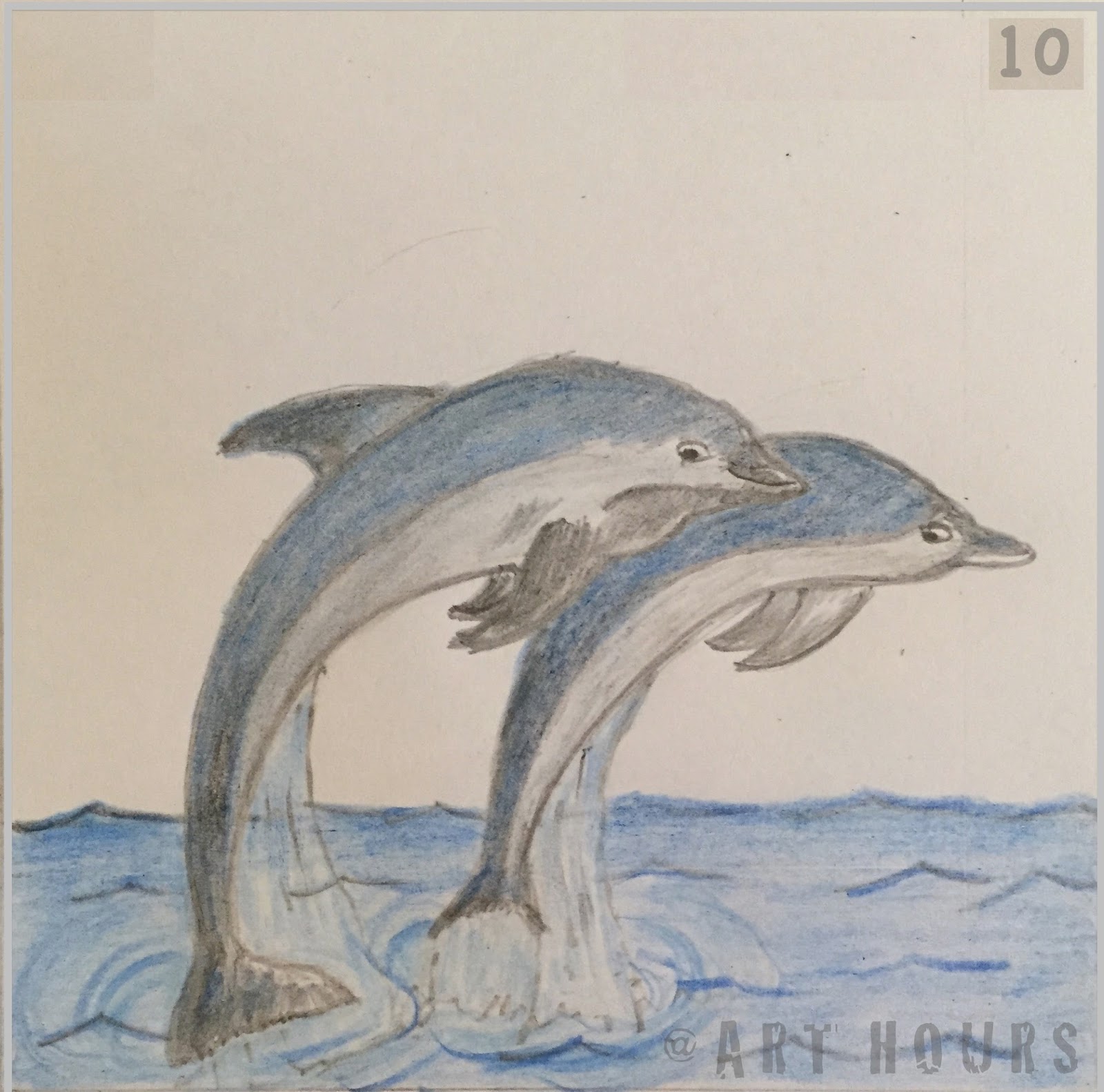ArchGuide: Sketching the Dolphins: Pencil Shading Guide
