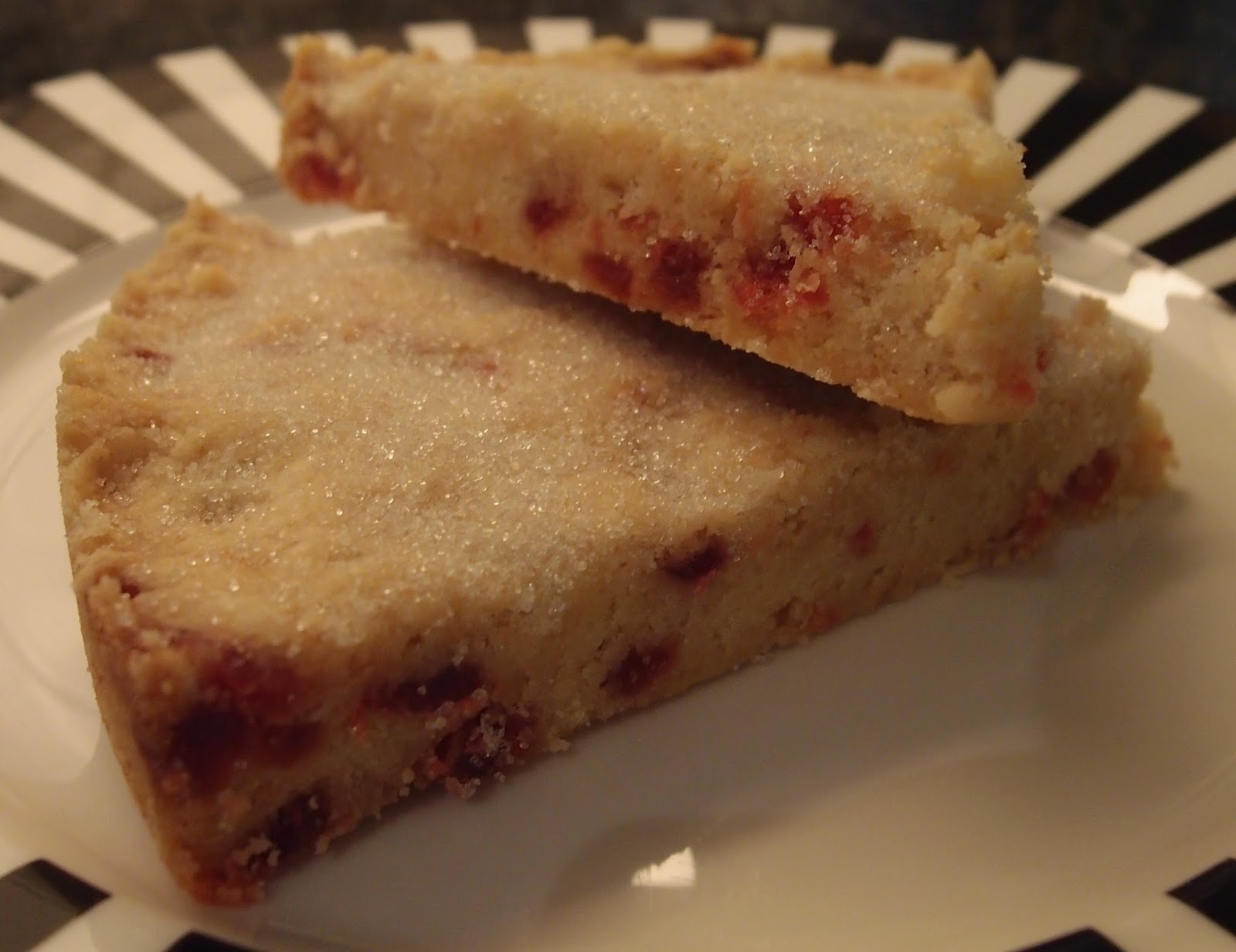 The Caked Crusader: Cherry shortbread