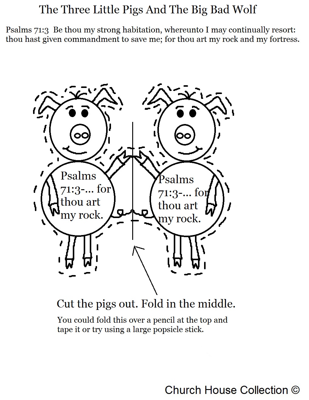 Church House Collection Blog: The Three Little Pigs And The Big Bad ...