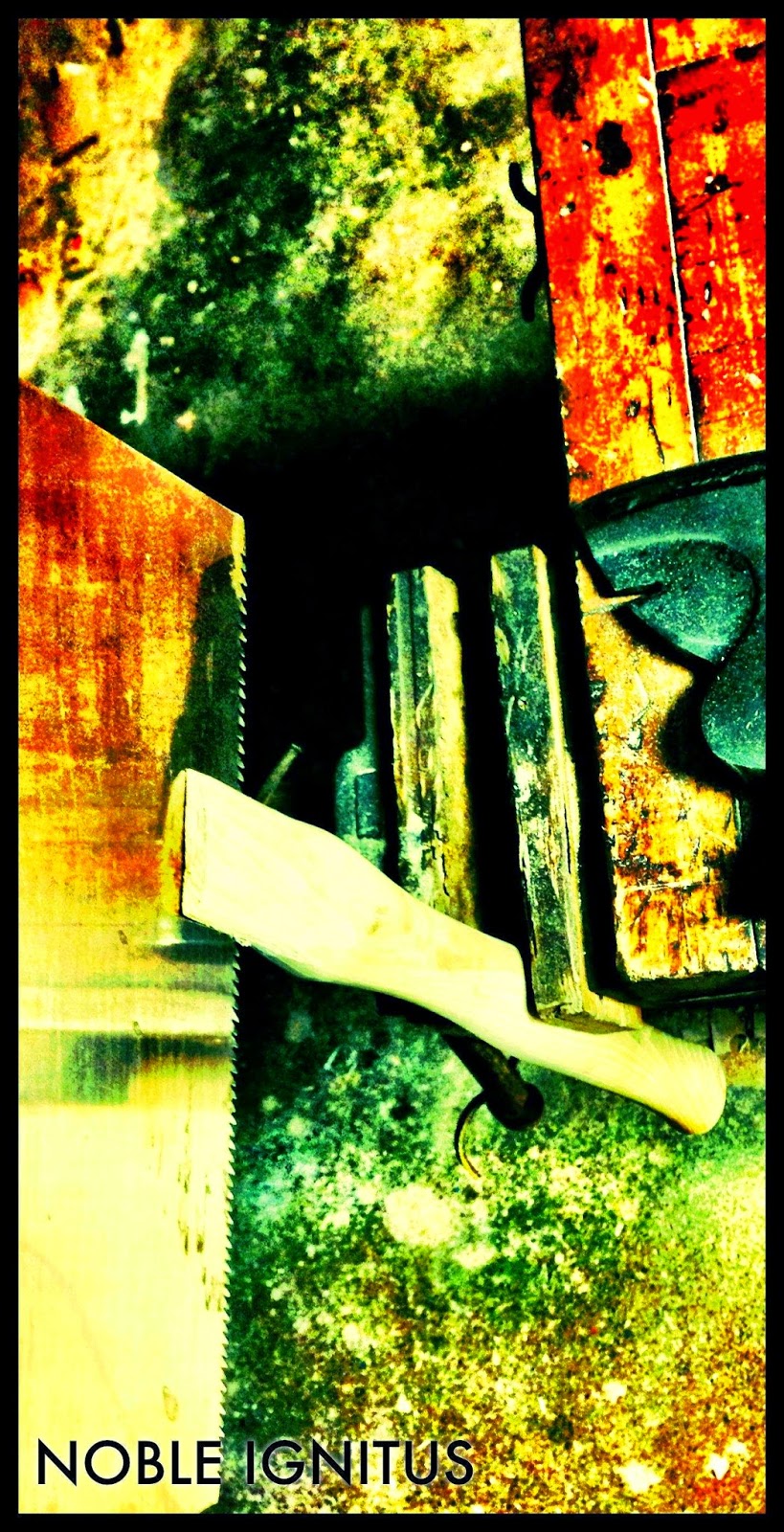 NOBLE IGNITUS:: Hanging the carpenters hatchet head - all about the ...