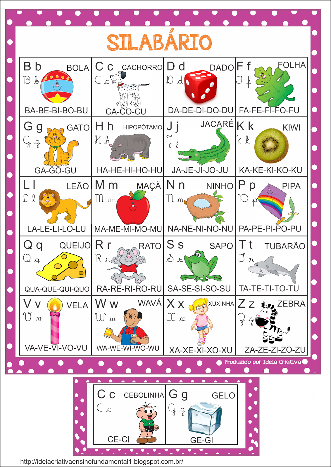 Silabario Ilustrado Para Imprimir Pdf - FDPLEARN