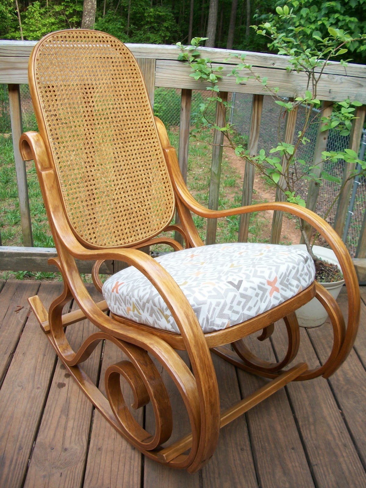 Joy in Rhythm: Bentwood Rocker Facelift