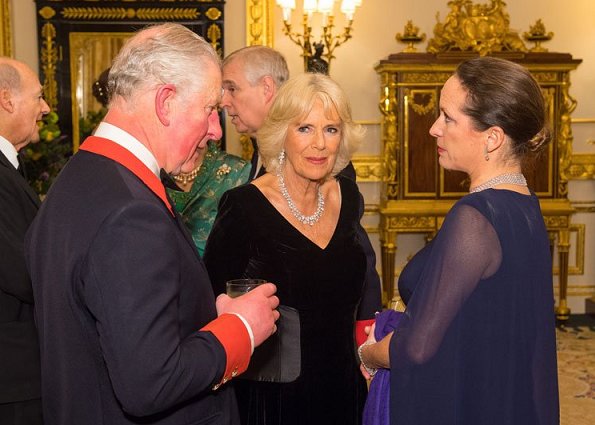 Queen Elizabeth hosted a dinner for Aga Khan at Windsor Castle
