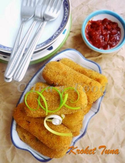 Citra's Home Diary: Kroket Tuna / Tuna Potato croquette