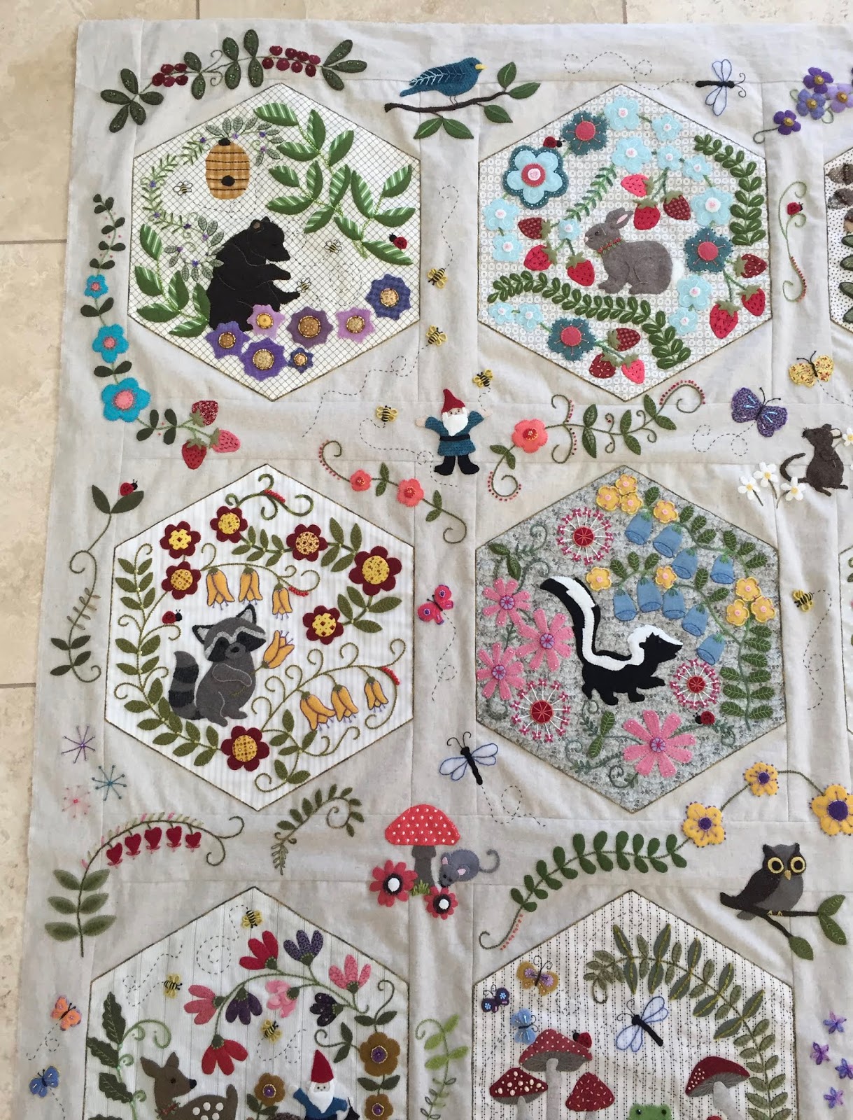 Sew Fun 2 Quilt: Woodland Whimsy Quilt Top - Complete!!