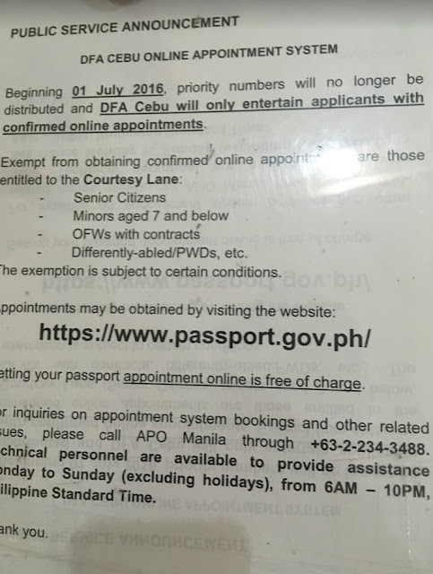 DFA PASSPORT APPOINTMENT: Went to Cebu DFA and Here's What I Discovered
