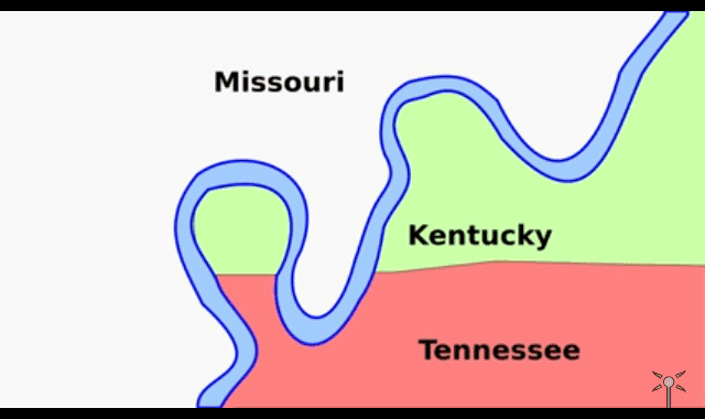 Weird Borders: State Borders of the United States of America #Video ...