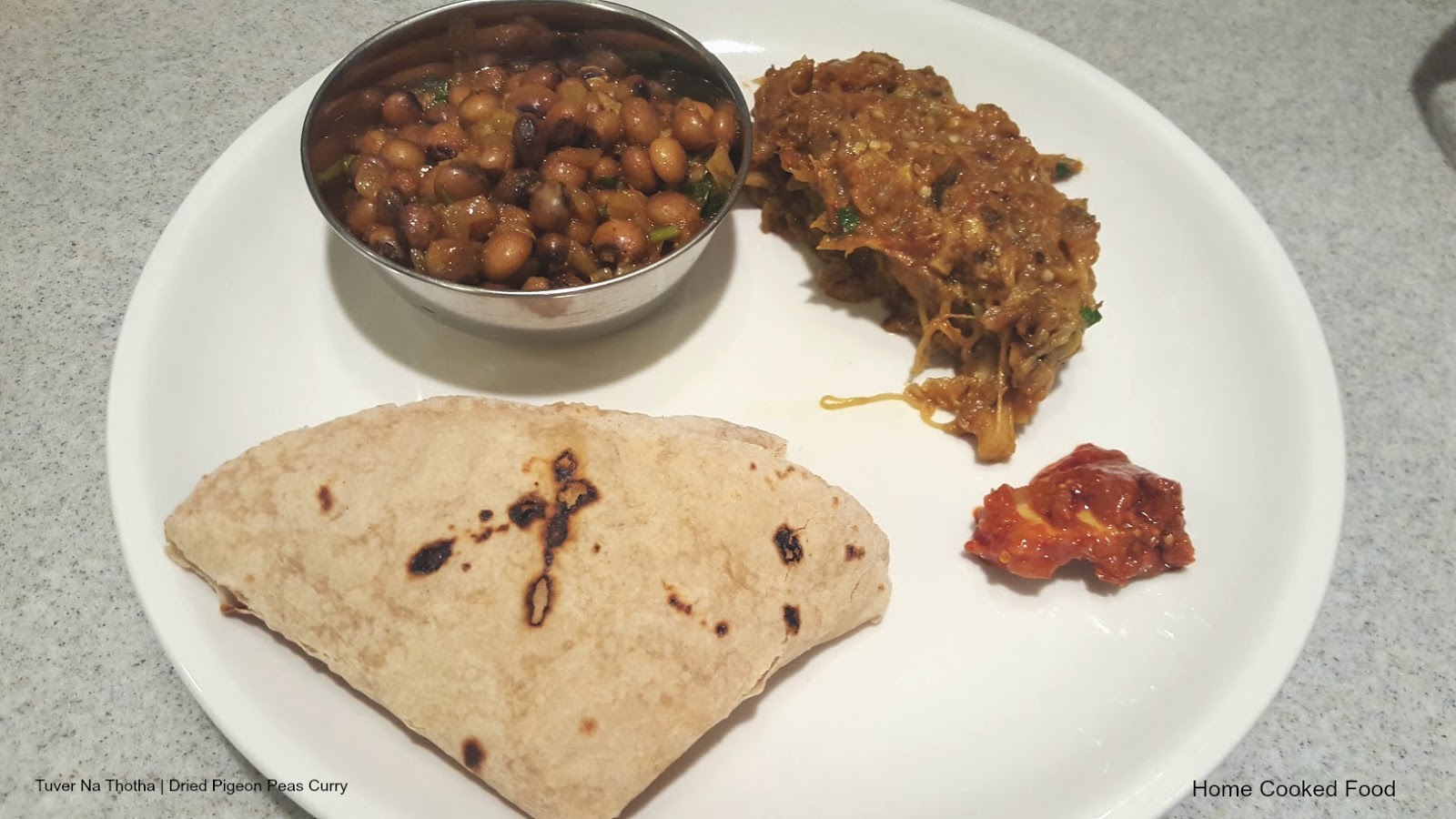 HCF: Tuver Na Thotha | Dried Pigeon Peas Curry