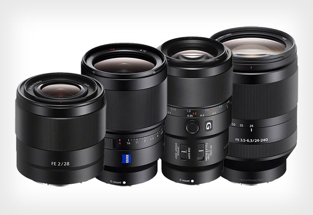 DerranNL: Sony Announces 4 New Full-Frame FE Lenses!