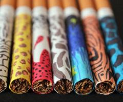 Colored Cigarettes