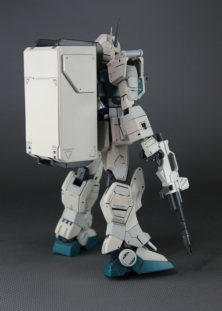 GUNDAM GUY: MG 1/100 Gundam Ez-8 - Customized Build
