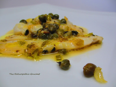 Simple Sole With Lemon Caper Sauce