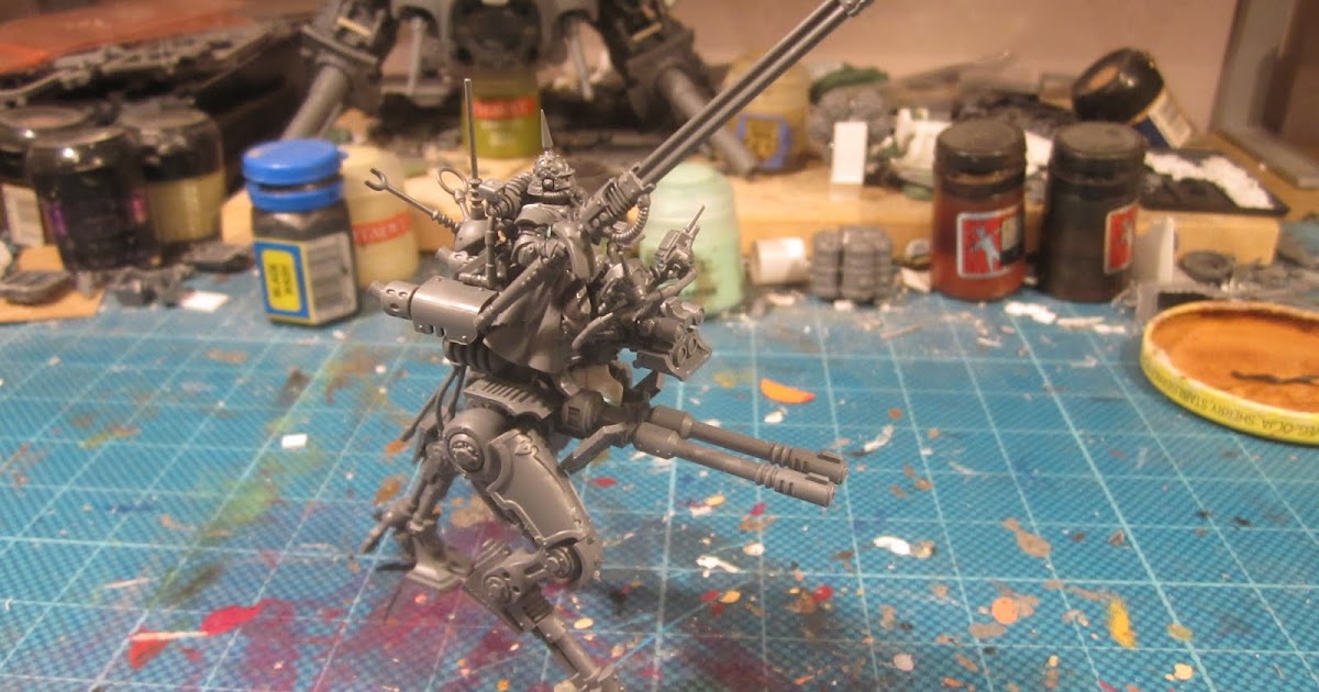 Wh 40k modelling blog by Agis: Sydonian Dragoon / Iron Strider Ballistarii