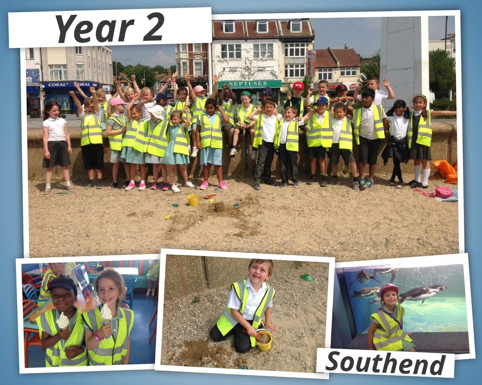 Suttons Primary School: Year 2 - Our school trip to Southend.