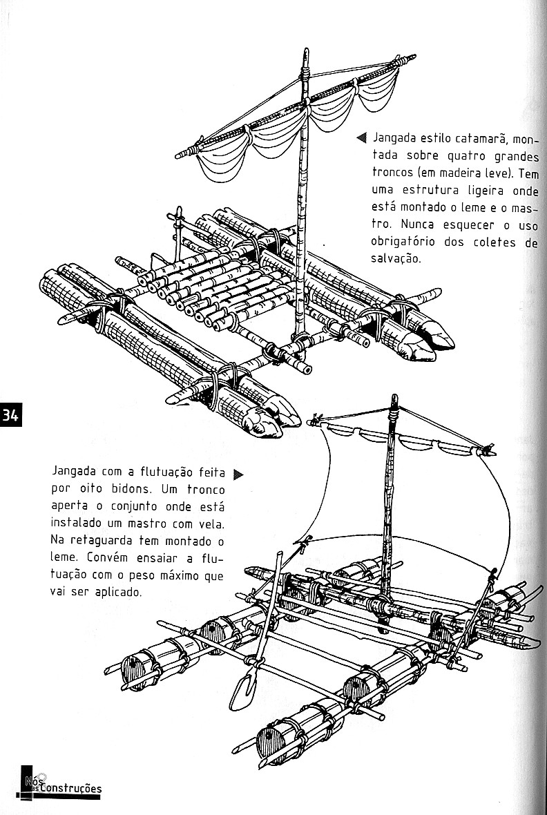 Frota Poseydon: Construção de jangadas