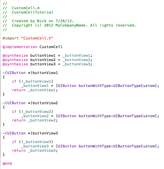 How To Use A Custom Uitableviewcell Programming Ios
