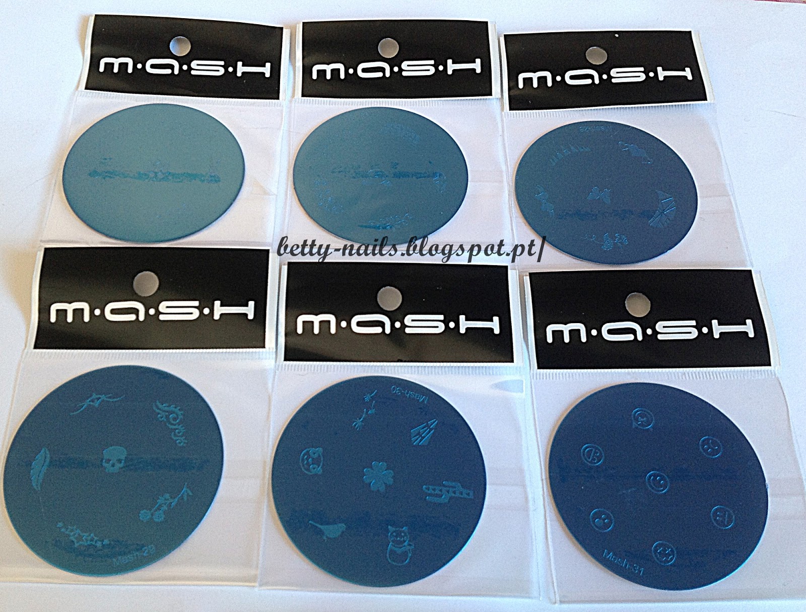 Betty Nails: Mash Nails - Stamping Plates and Accessories